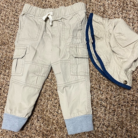 Cat & Jack | Bottoms | Safari Bundle Cat Jack Tan Cargo Joggers And ...